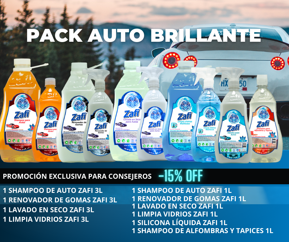 Pack Auto Brillante Zafi